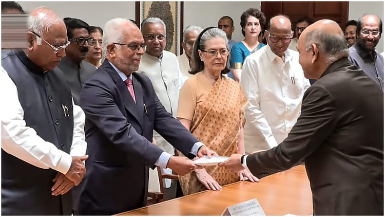 B. Sudershan Reddy :'उपराष्ट्रपति चुनाव भारत के विचार की पुष्टि का विषय ...