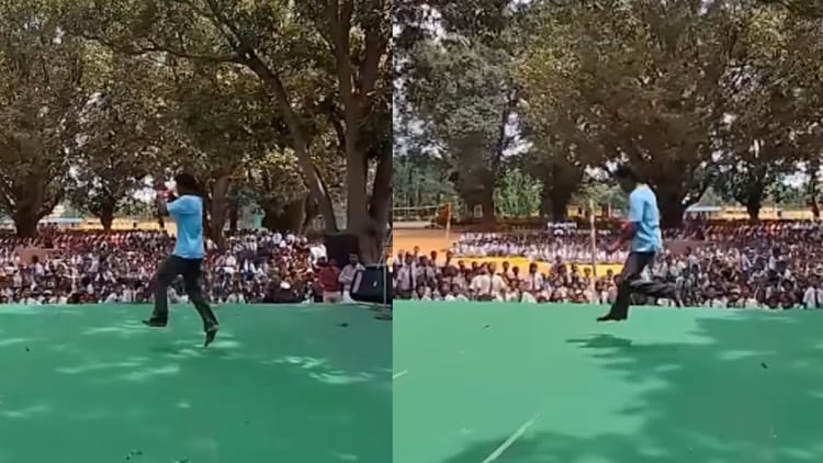 Viral Video: हवा में पहले चलता है और दौड़ लगाने लगता है ये लड़का, सोशल ...