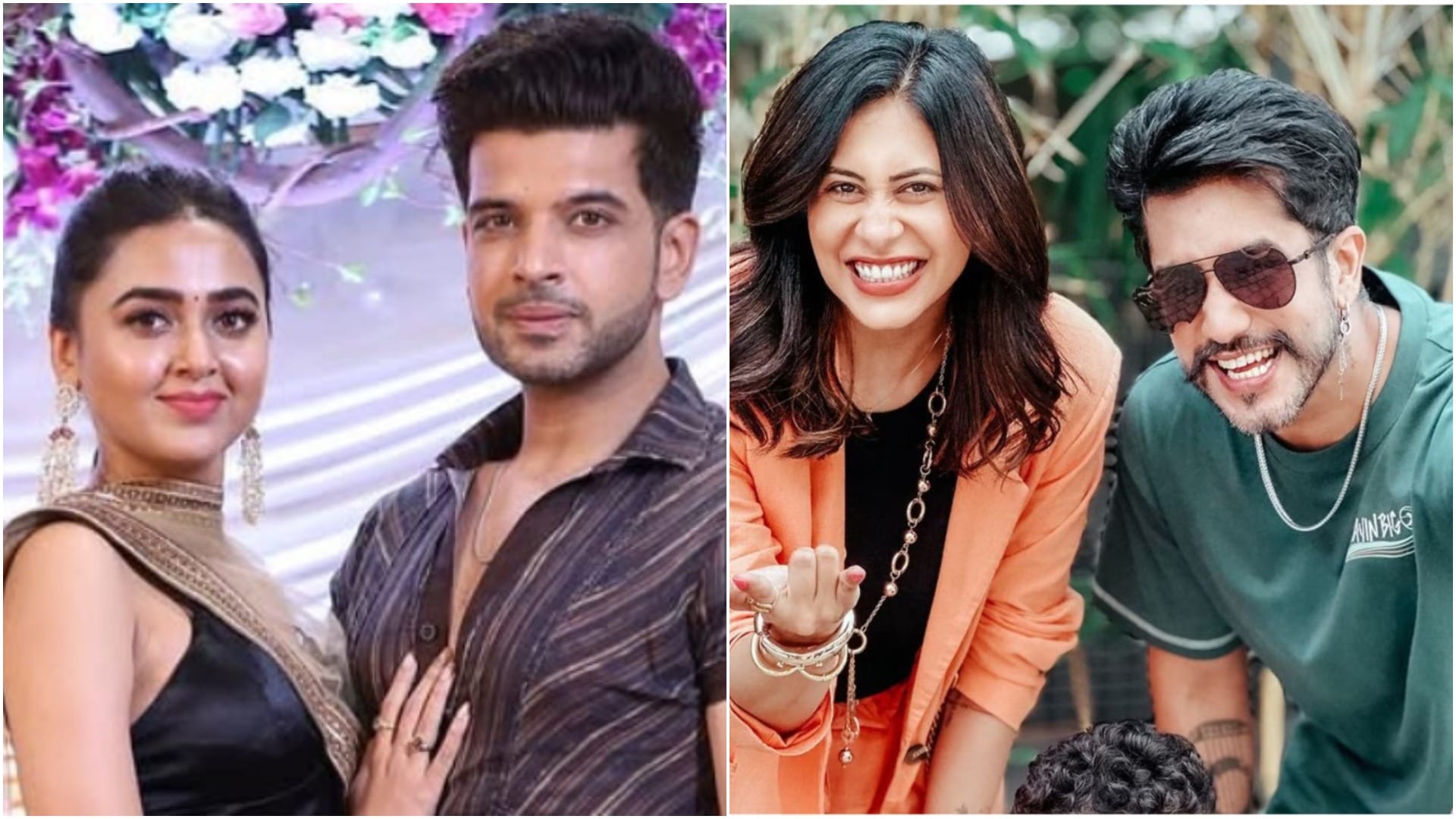 Bigg Boss Couples Love Marriage Karan Tejasswi Prince Narula Yuvika ...