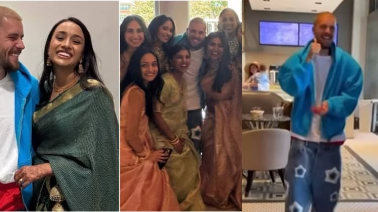 Justin Bieber Surprise Entry At Indian Wedding Los Angeles Bride ...