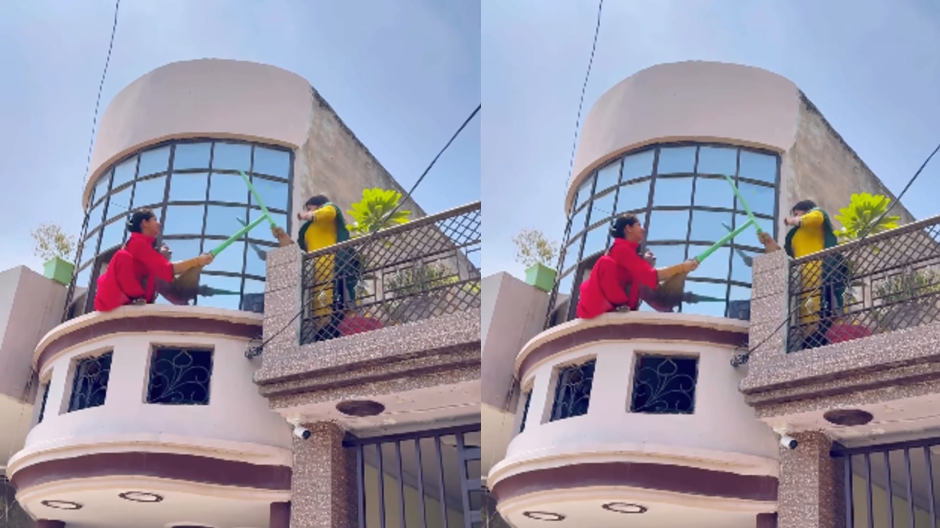 Two Neighbors Woman Fight Video Goes Viral On Social Media Trending ...