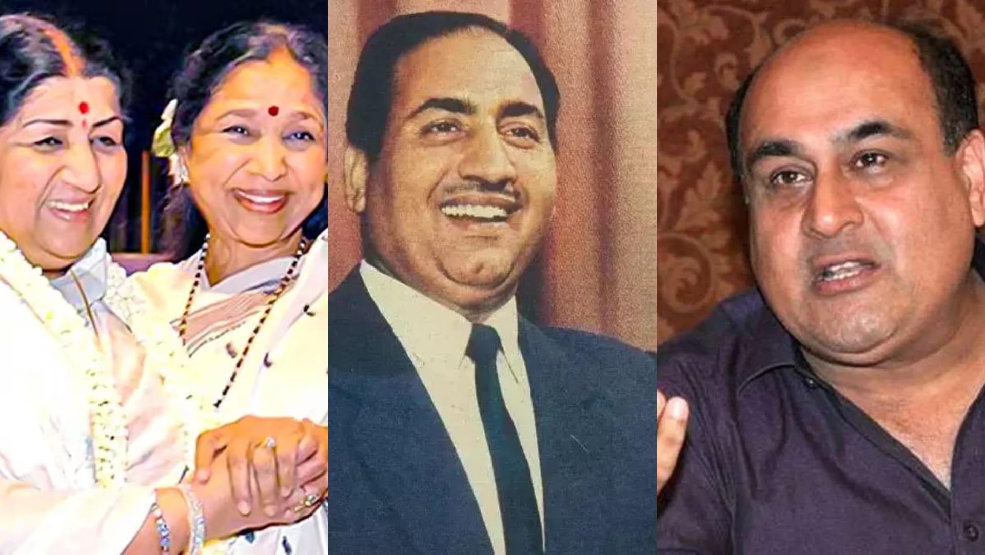 Mohammed Rafi Son Shahid Rafi Accuses Asha Bhosle Lata Mangeshkar Career Destroyed Guinness ...