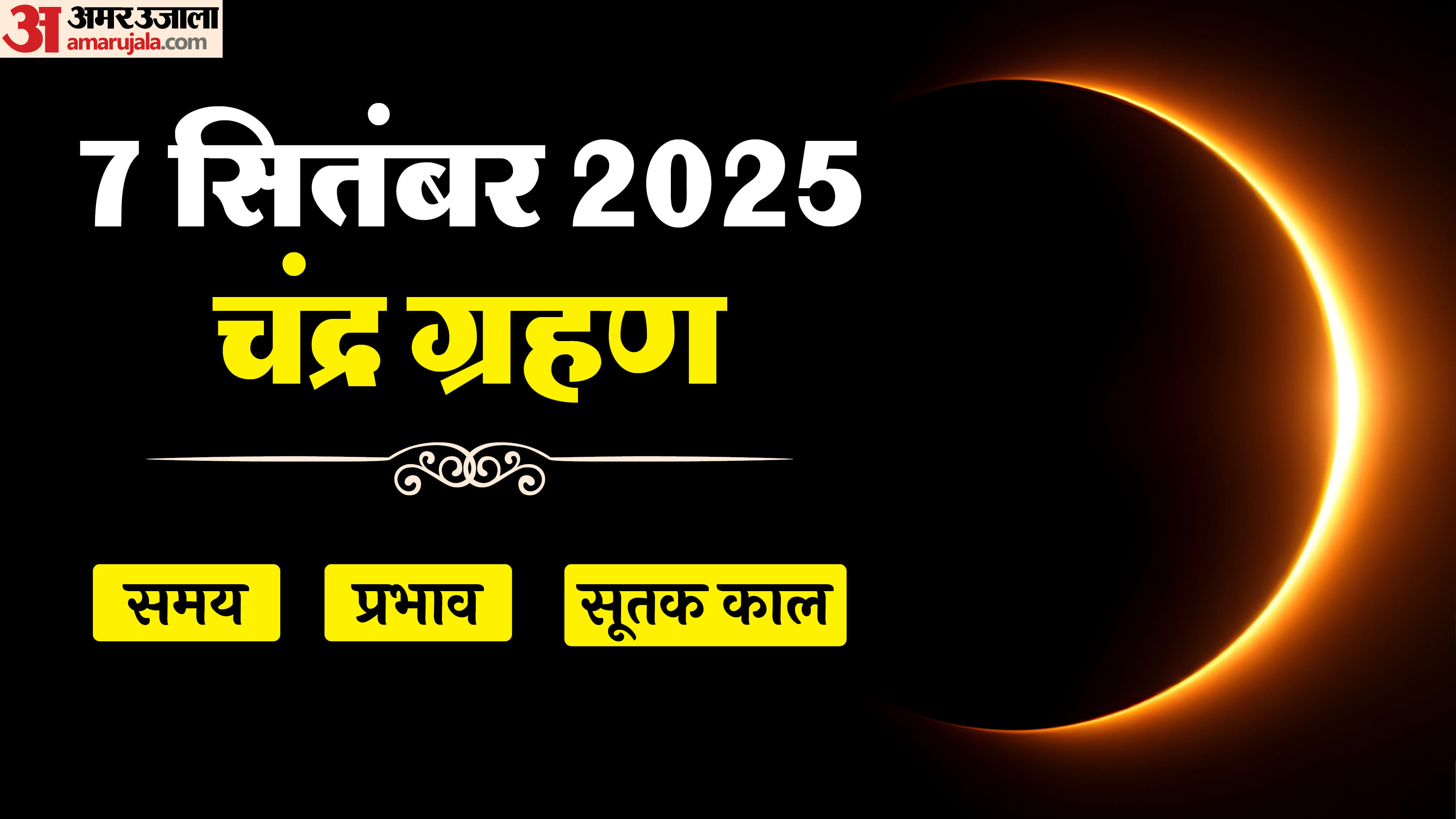 Chandra Grahan 2025 Time Impact And Niyam Know Sutak Kaal Timing - Amar Ujala Hindi News Live ...