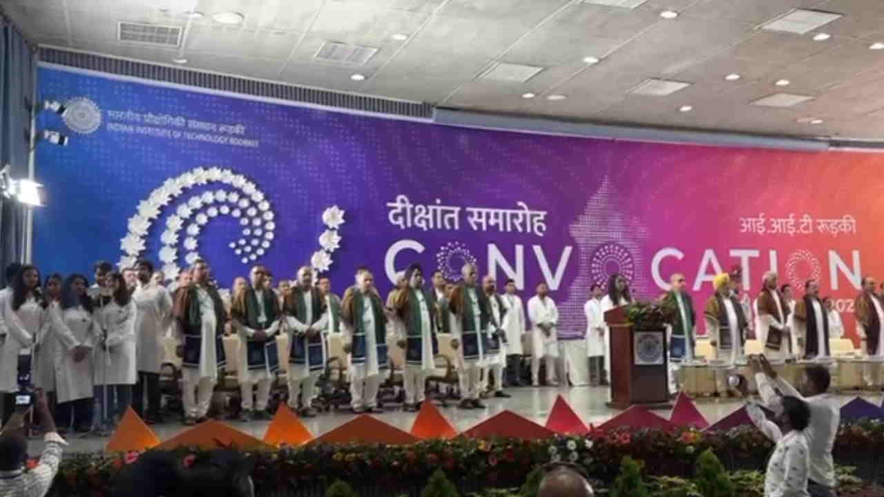 Iit Roorkee Convocation Ceremony Union Minister Of State Dr. Jitendra Singh Awarded Degrees To ...