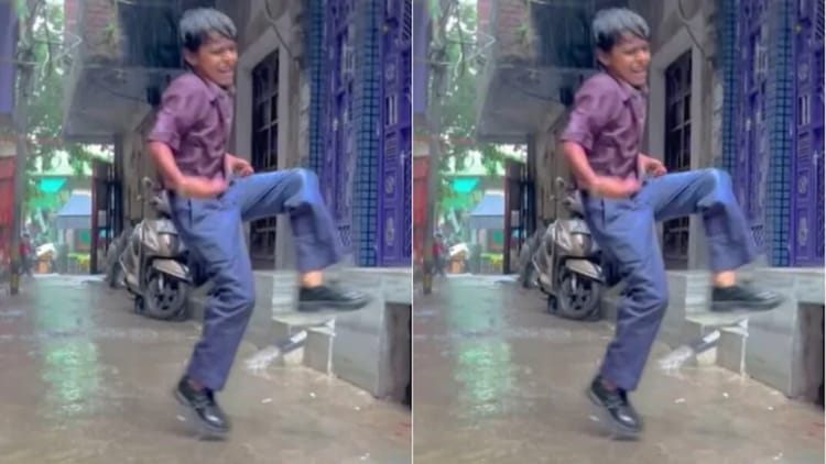 Viral Video:इस लड़के ने डांस में किया अक्षय कुमार को भी फेल, बारिश में ...