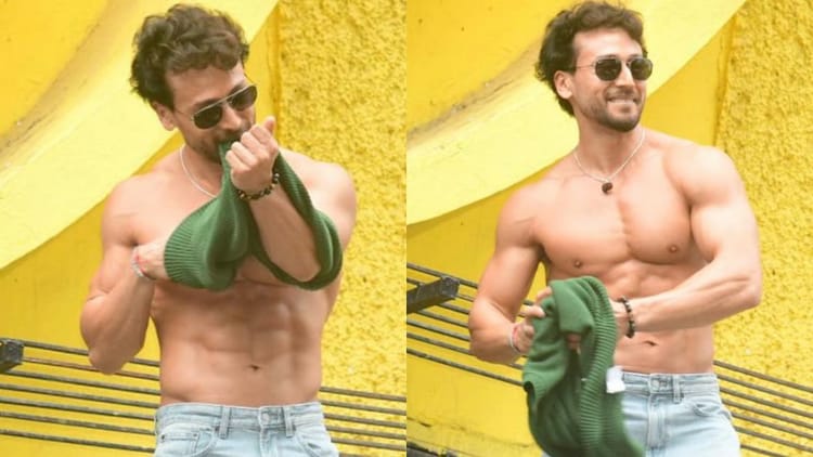 Tiger Shroff:फैंस के सामने टाइगर श्रॉफ ने की ऐसी हरकत कि वायरल हो गया ...