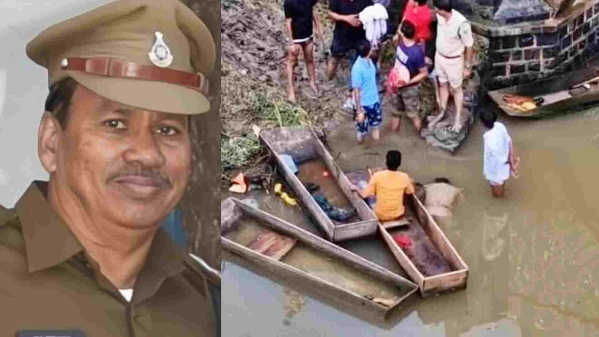 शिप्रा कार हादसा:सब इंस्पेक्टर मदनलाल निनामा का शव भी बरामद, बंपर हाथ ...