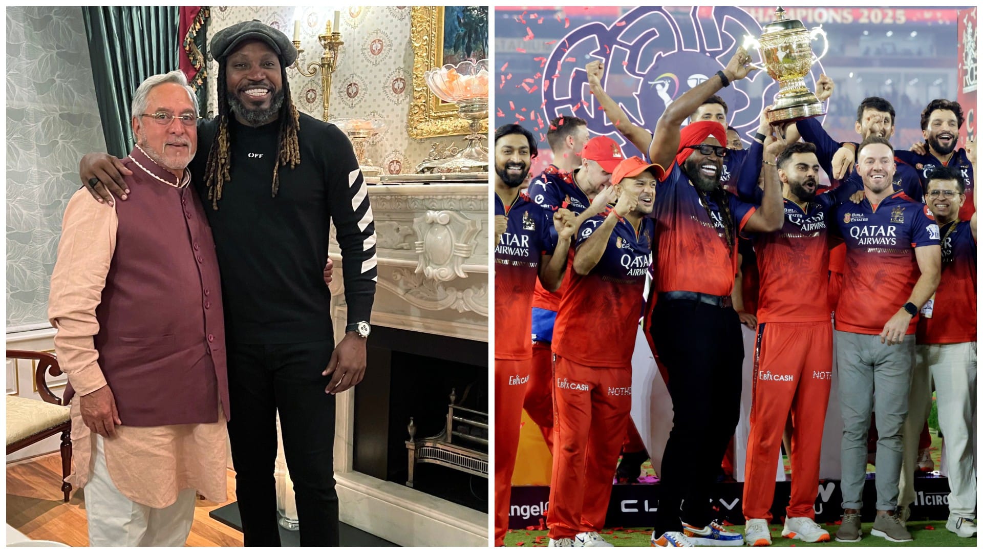 Gayle-rcb:'हताश होकर नाइटक्लब में बैठा था, तभी...', 2011 में माल्या ...