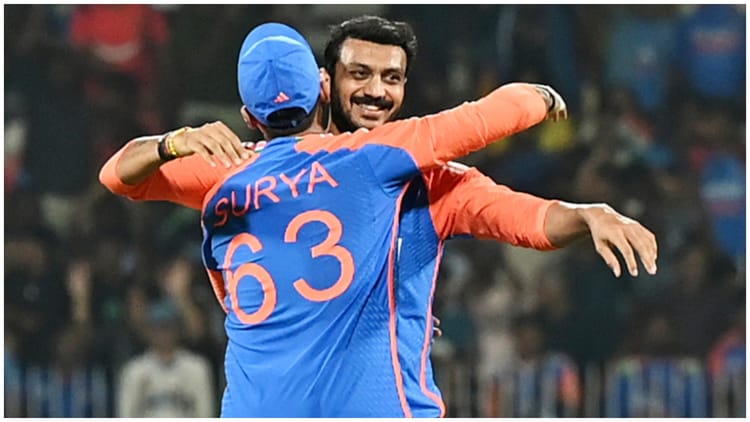 Ind Vs Pak:सूर्यकुमार ने खोला अक्षर पटेल की घातक गेंदबाजी का राज, बोले ...
