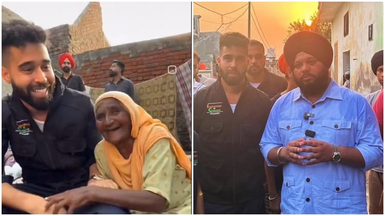 Ap Dhillon:‘बहुत दिलेर दिल हैं बीजी आप’, पंजाब बाढ़ पीड़ित महिला का ...