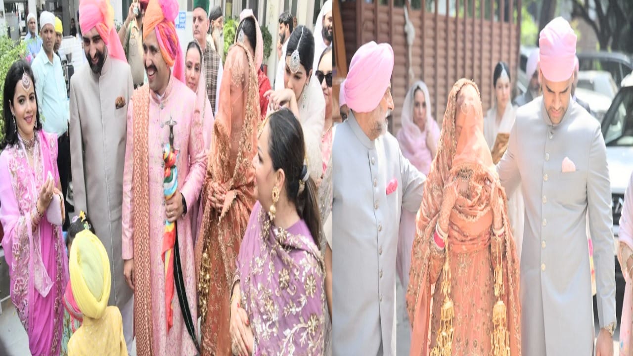 Himachal:डाॅक्टर अमरीन काैर से परिणय सूत्र में बंधे मंत्री विक्रमादित्य ...