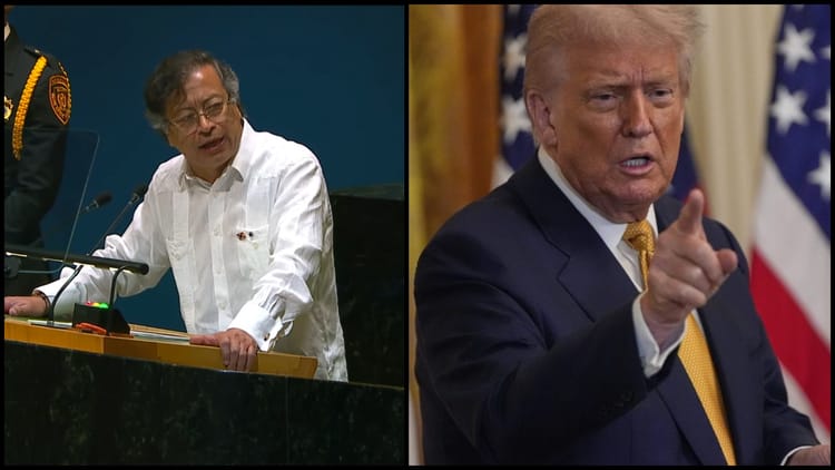 United Nations General Assembly Columbia President Gustavo Petro Calls ...