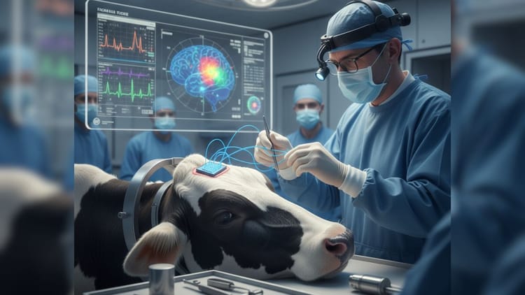 Russia Cow Brain Chip Neuro Implant To Increase Milk Production - Amar ...