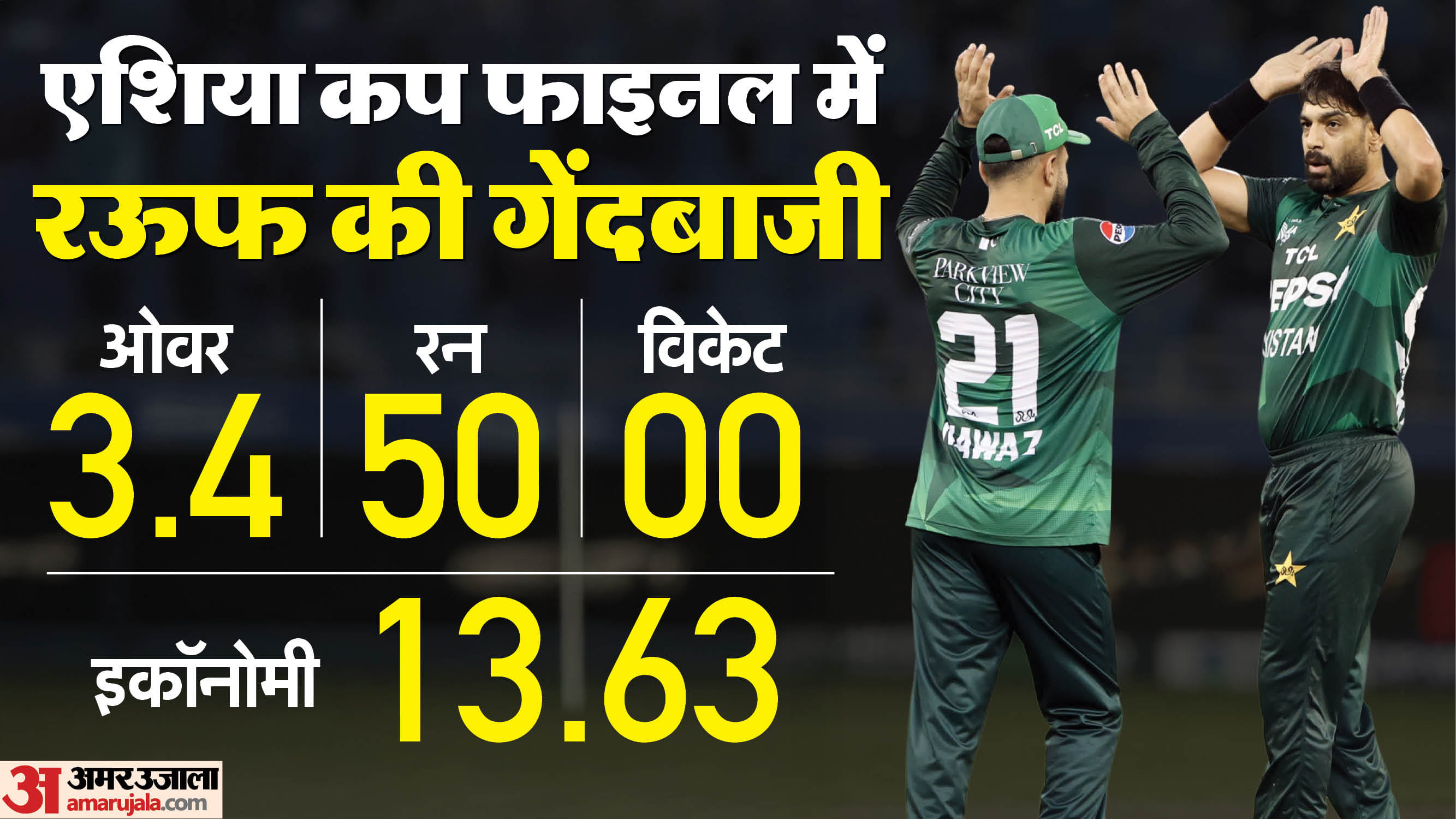 Haris Rauf:कभी कोहली ने छक्के जड़कर पलटा था मैच, अब तिलक-दुबे ने भी रऊफ ...