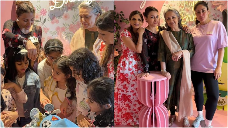 Soha Ali Khan:सोहा अली खान ने दिखाई बेटी इनाया के जन्मदिन के जश्न की ...