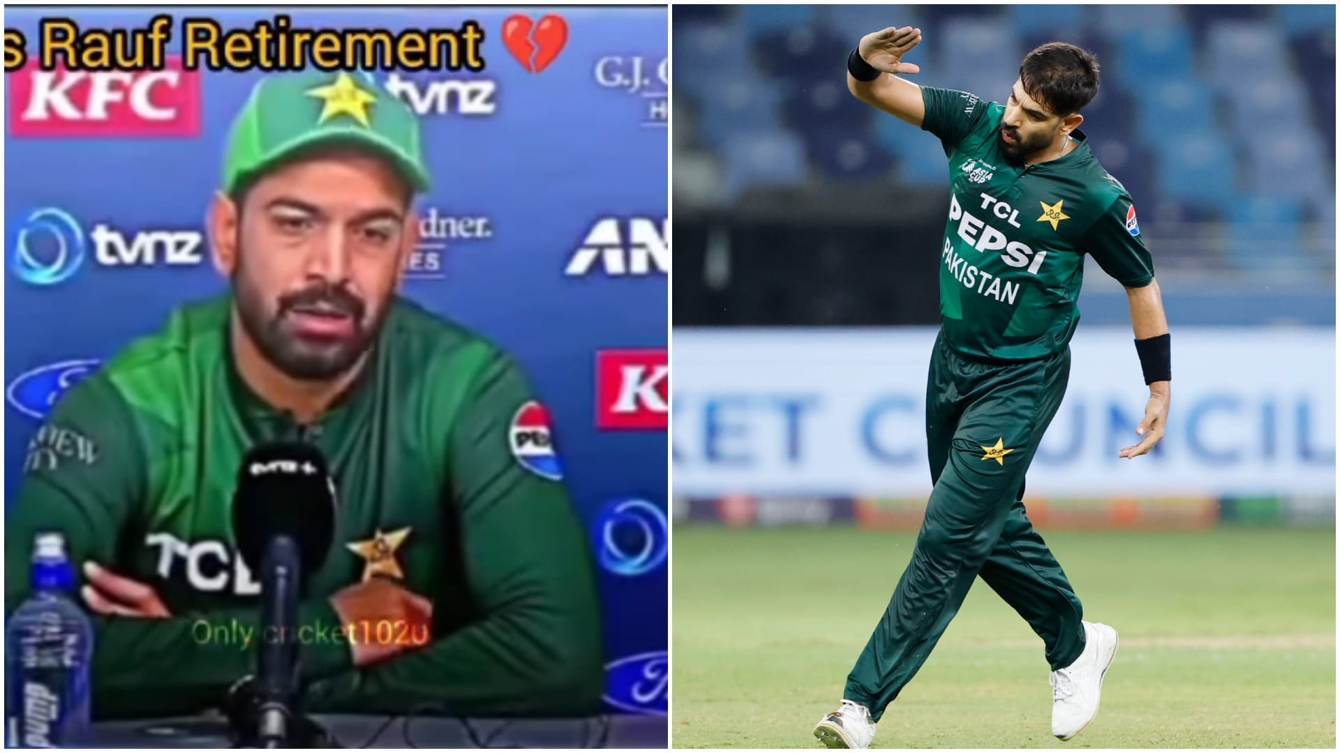 Fact Check: Did Haris Rauf Retire After Pakistan Defeat To India In ...