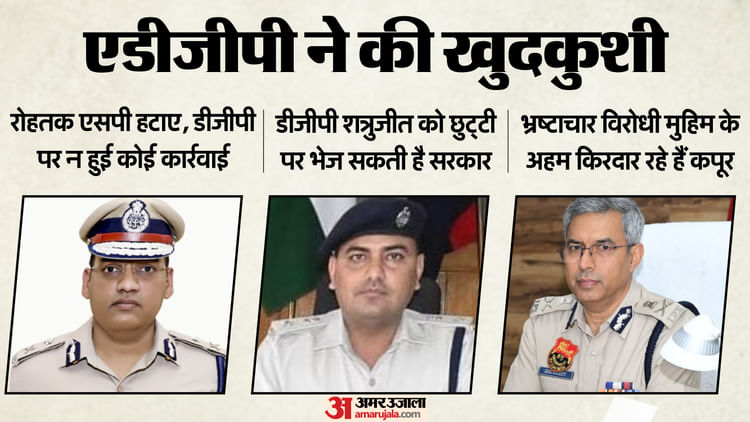 Haryana Adgp Suicide Case Dgp Shatrujeet Kapoor Cm Nayab Singh Saini News In Hindi - Amar Ujala ...