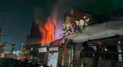 Bihar:पटना से मुजफ्फरपुर तक आग का कहर, टाटा वर्कशॉप, गोदाम और हार्डवेयर ...