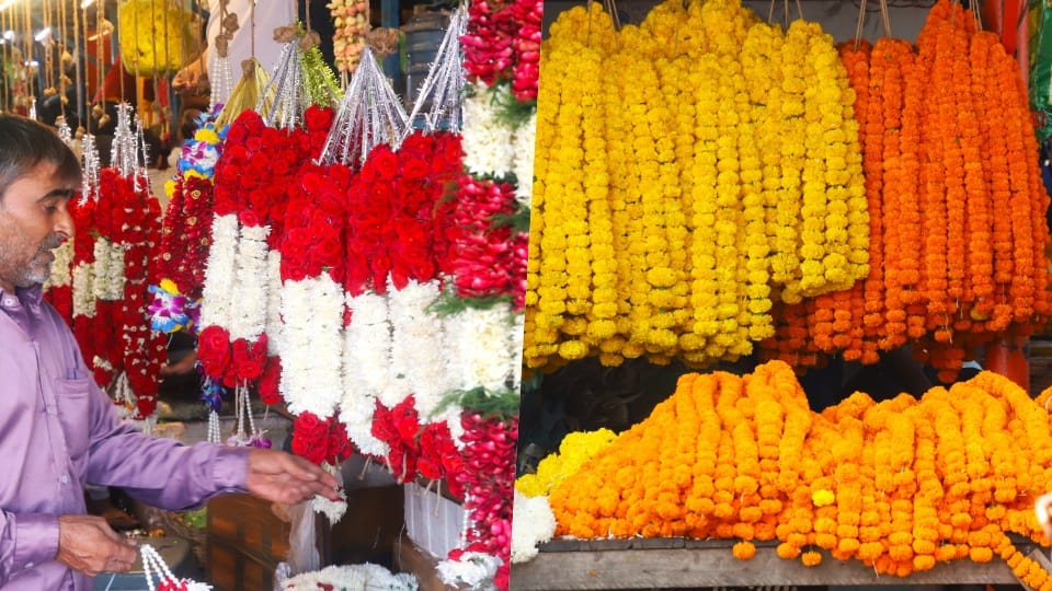 Delhi:दिवाली पर फूलों की महक से बाजार गुलजार, बढ़ी मांग के साथ कीमतें ...