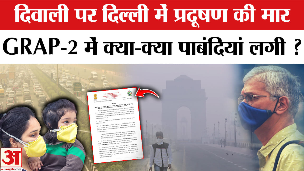 Delhi Pollution:दिल्ली में Grap 2 लागू, जानें क्या-क्या पाबंदियां लगाईं ...