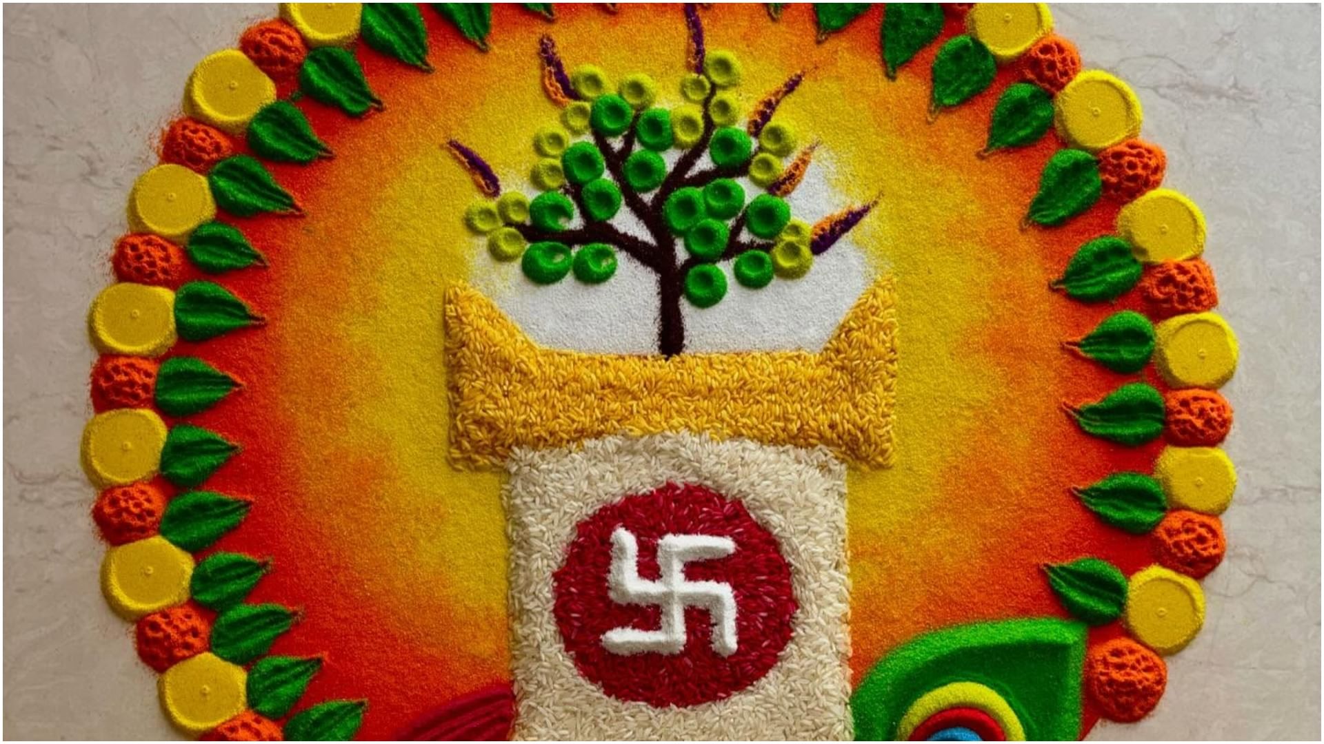 Tulsi Vivah 2025 Rangoli Design:घर की देहरी को सजाएं इन अनोखे रंगोली ...