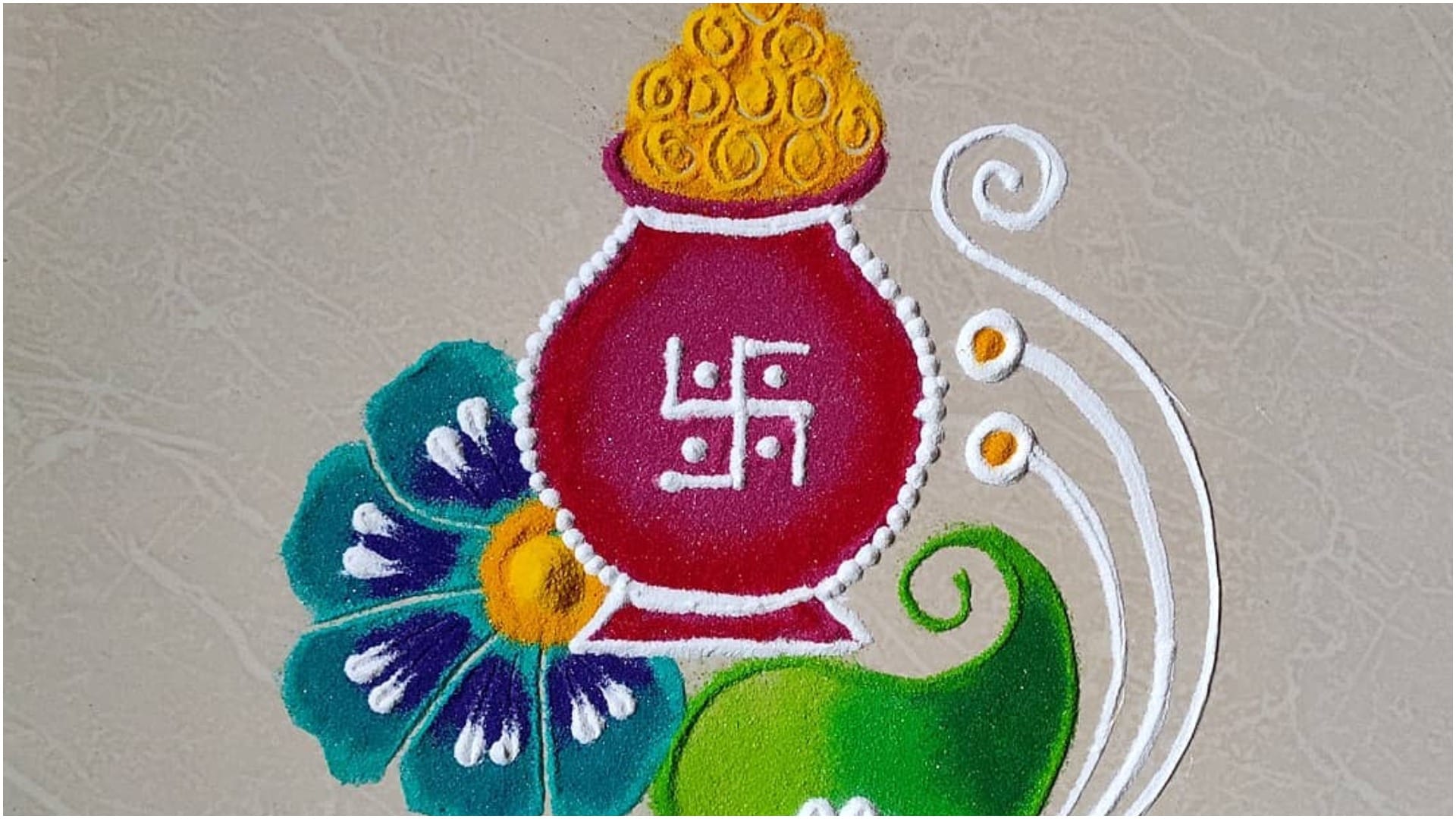 Dev Deepawali 2025:देव दीपावली पर इन सरल रंगोली डिजाइन से सजाएं घर का ...