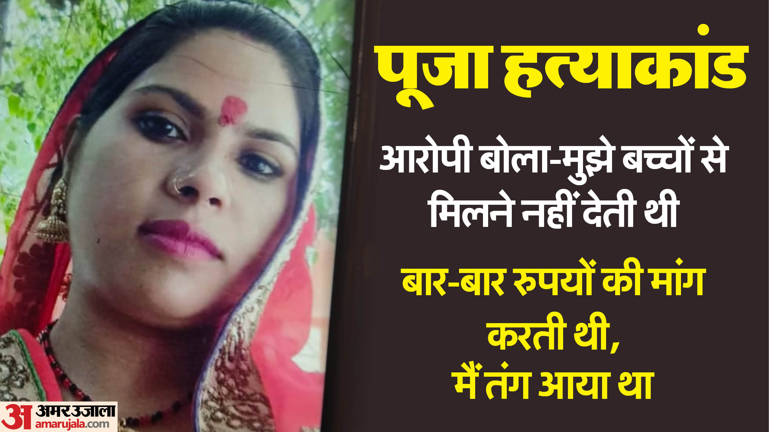 Up :दूसरे पति ने कराई पूजा की हत्या, एक लाख में किया मौत का सौदा; बयां ...