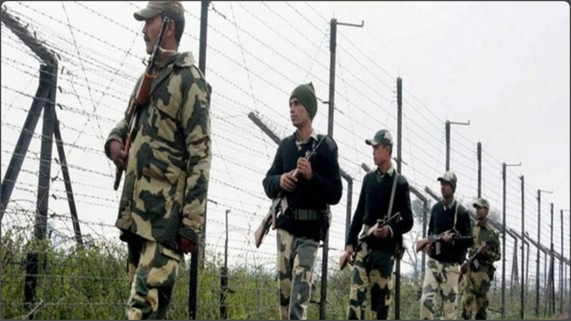 Bsf:पश्चिम बंगाल-असम चुनाव में 'लाठी' के साथ तैनात होगी 'बीएसएफ ...
