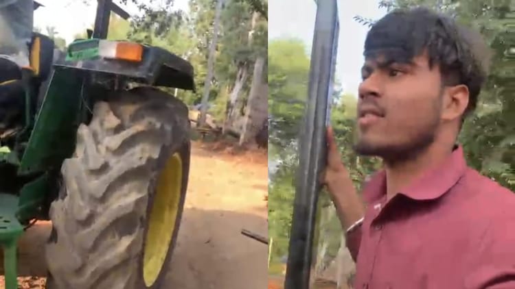 ललितपुर:रील बना रहे शख्स का आखिरी वीडियो, ट्रैक्टर पर सवार होकर बना रहा ...