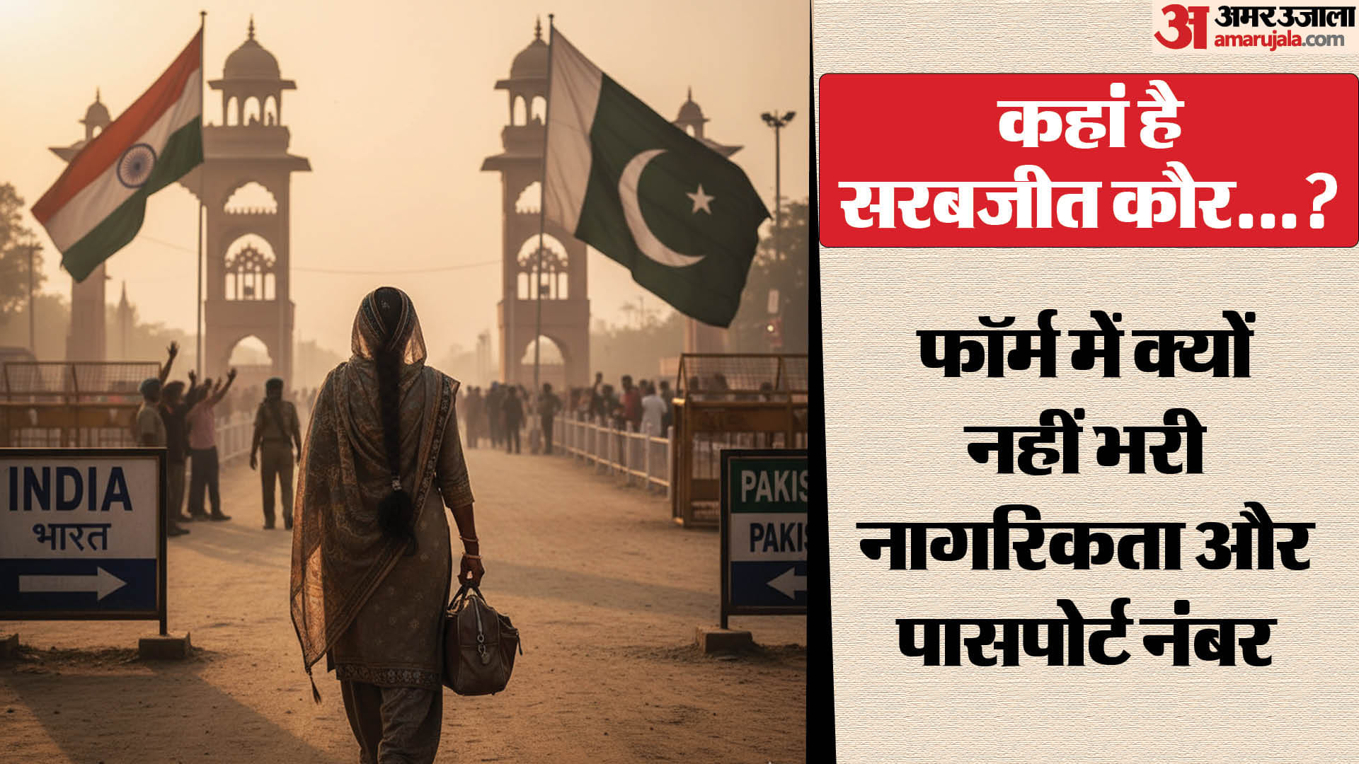 खुफिया एजेंसियों में बढ़ी बेचैनी:पाकिस्तान माथा टेकने गई सरबजीत लापता ...