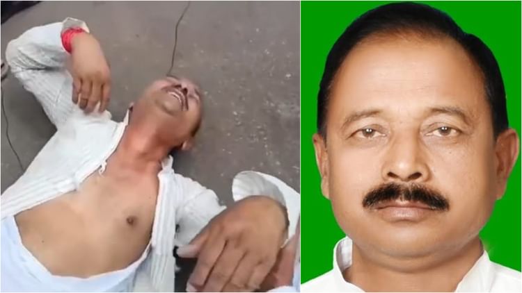 Bihar:राबड़ी आवास समीप कपड़ा फाड़ सड़क पर लोटने वाले राजद नेता ने दी बद्दुआ, कहा- भगवान जो करता ...