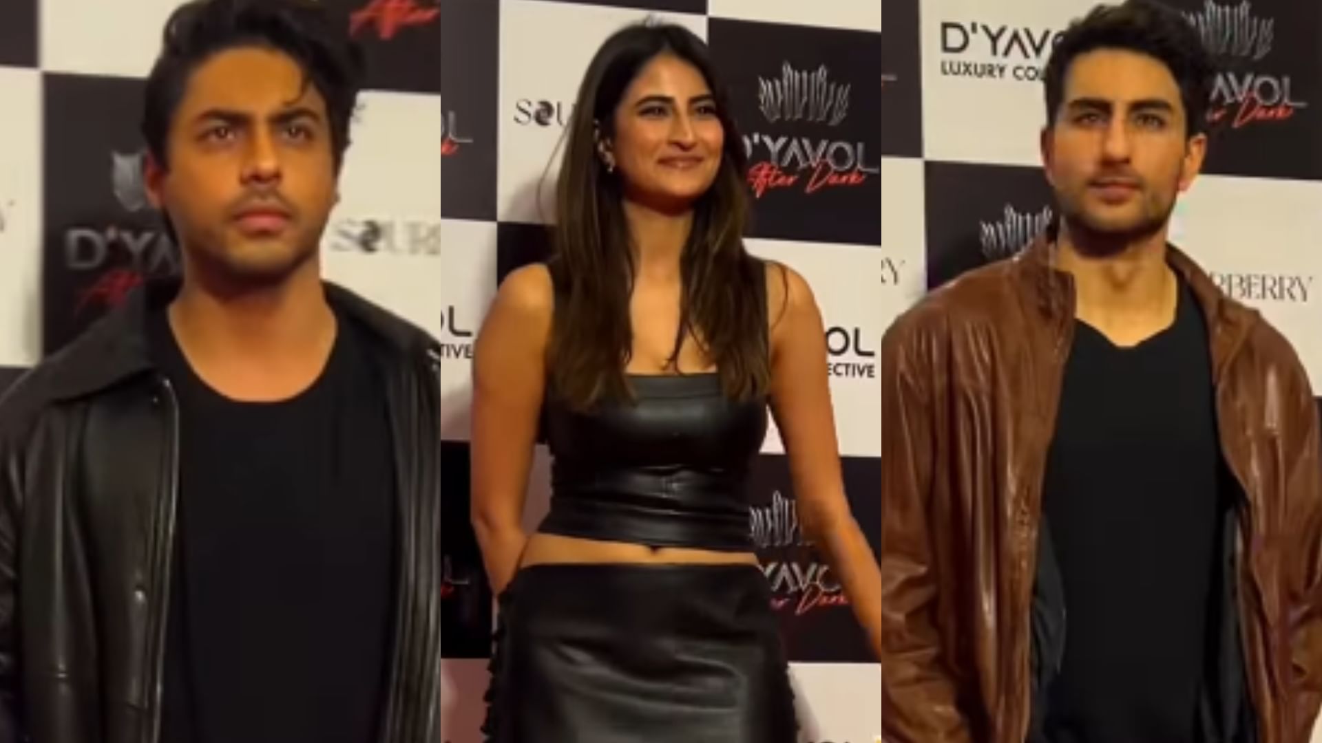 आर्यन खान का लग्जरी ब्रांड इवेंट, इब्राहिम और रूमर्ड गर्लफ्रेंड पलक ने ...