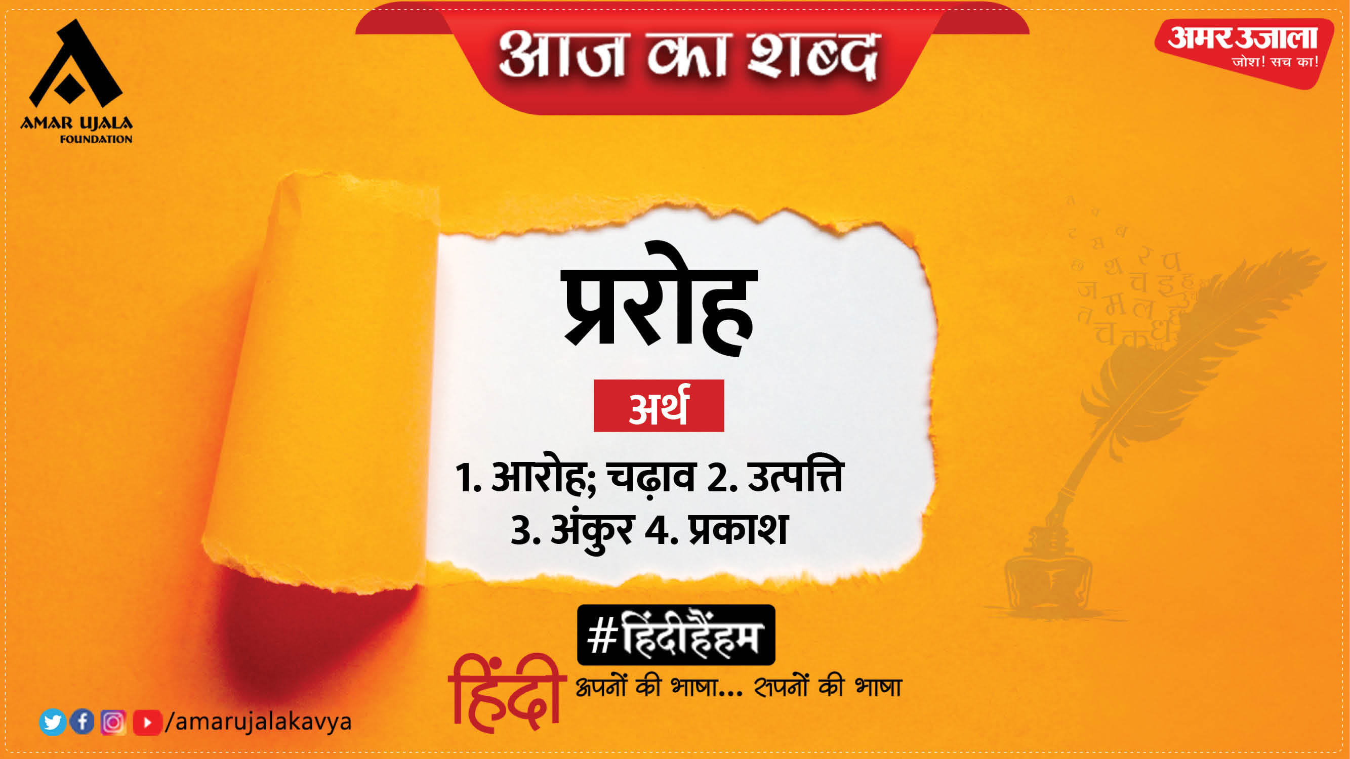 Aaj Ka Shabd Praroh Sumitranandan Pant Hindi Kavita Manav - Amar Ujala ...