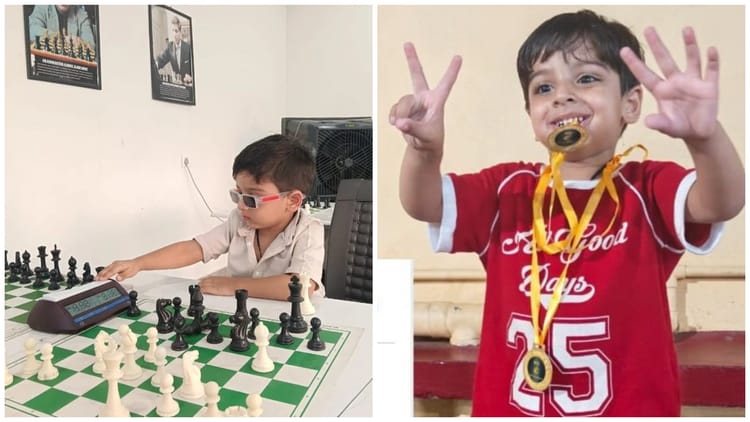 भारत का नया चेस स्टार: 3 साल 7 महीने के सरवज्ञ का रिकॉर्ड, बने दुनिया ...