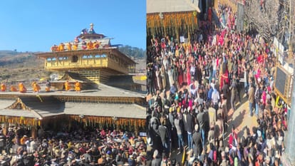 Shimla:झड़ग गांव में 54 साल बाद शांत महायज्ञ, शिखा पूजन में उमड़ा आस्था ...