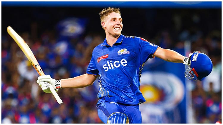 Cameron Green:25.20 करोड़ में बिकने के बाद अपनी पहली ही पारी में शून्य ...