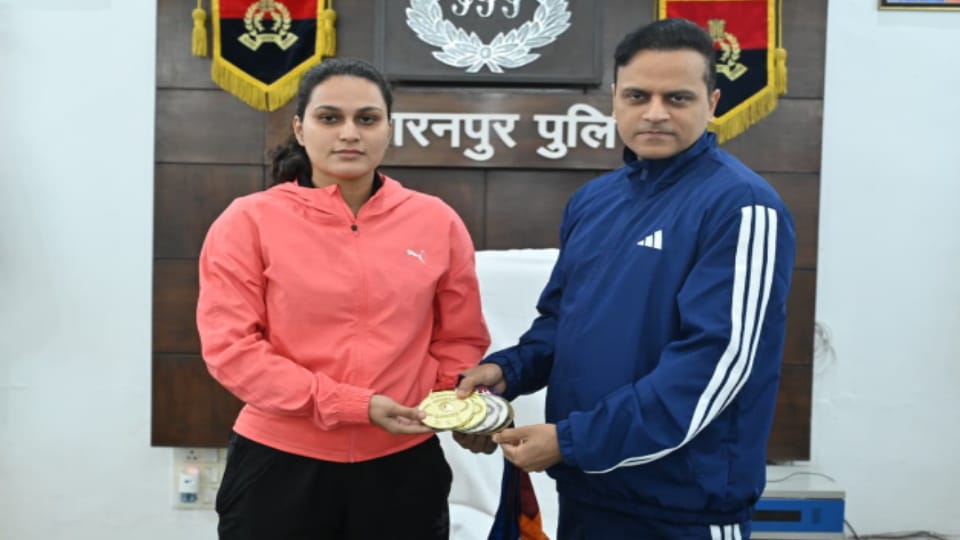 Up:अमेरिका में गूंजा सहारनपुर पुलिस का नाम, महिला कांस्टेबल रिया वर्मा ...