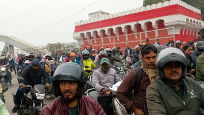 राजघाट पुल:अगले आदेश तक यातायात डायवर्जन निरस्त, छह घंटे में हांफ गए ...