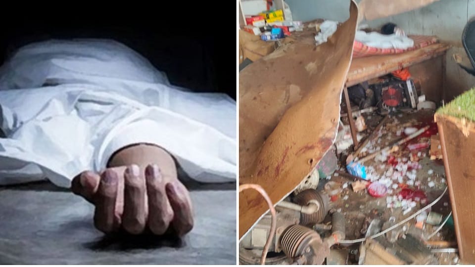 Bhiwani:बाइक रिपेयरिंग दुकान में फटी कंप्रेसर की टंकी, जोरदार धमाके से ...