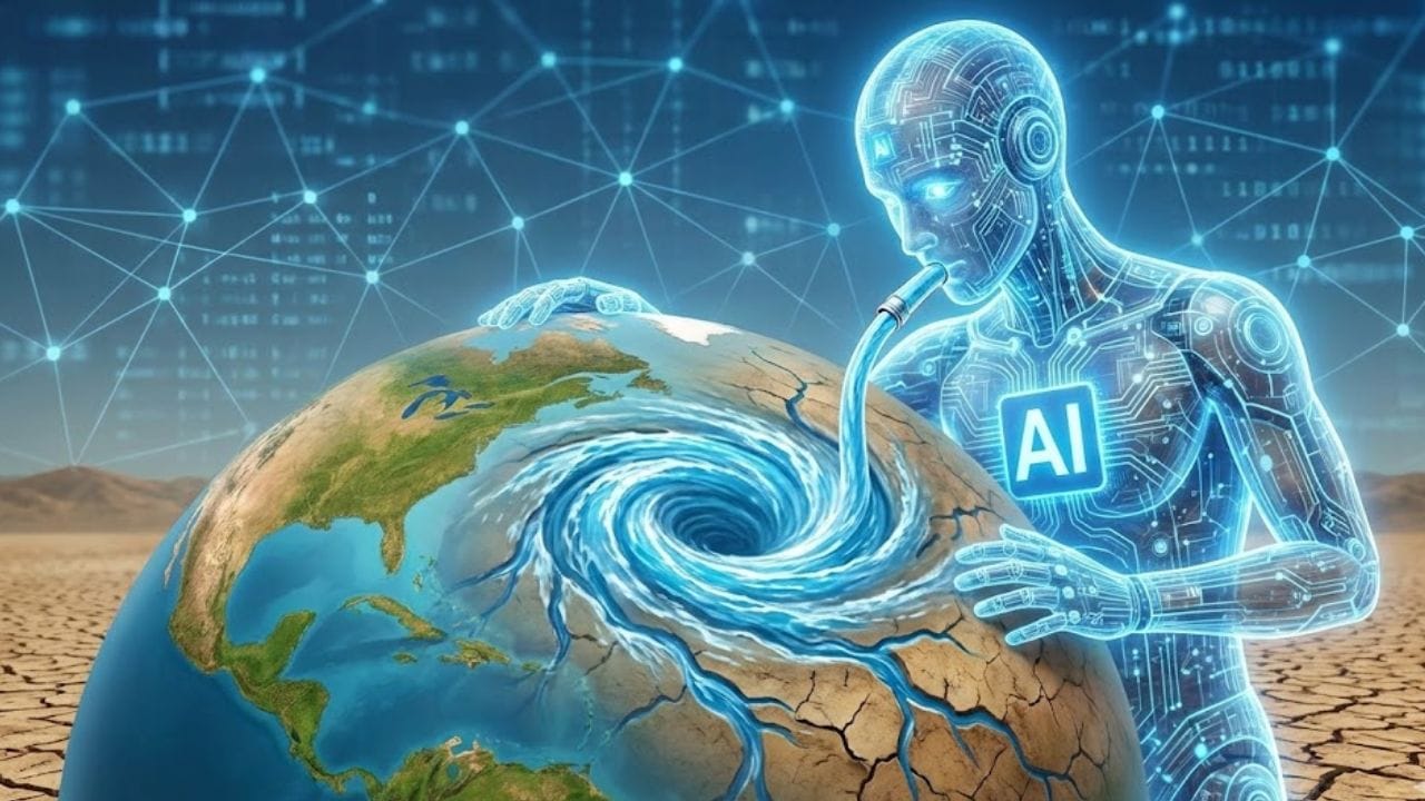 Ai Data Centre:पूरी दुनिया में बिके जितने लीटर बोतल बंद पानी, उससे ...