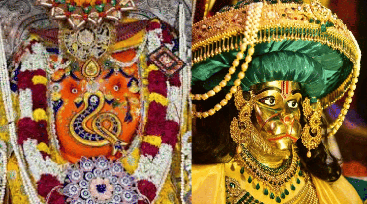 Indore News:नए साल का स्वागत मंदिरों में, खजराना और रणजीत हनुमान में ...