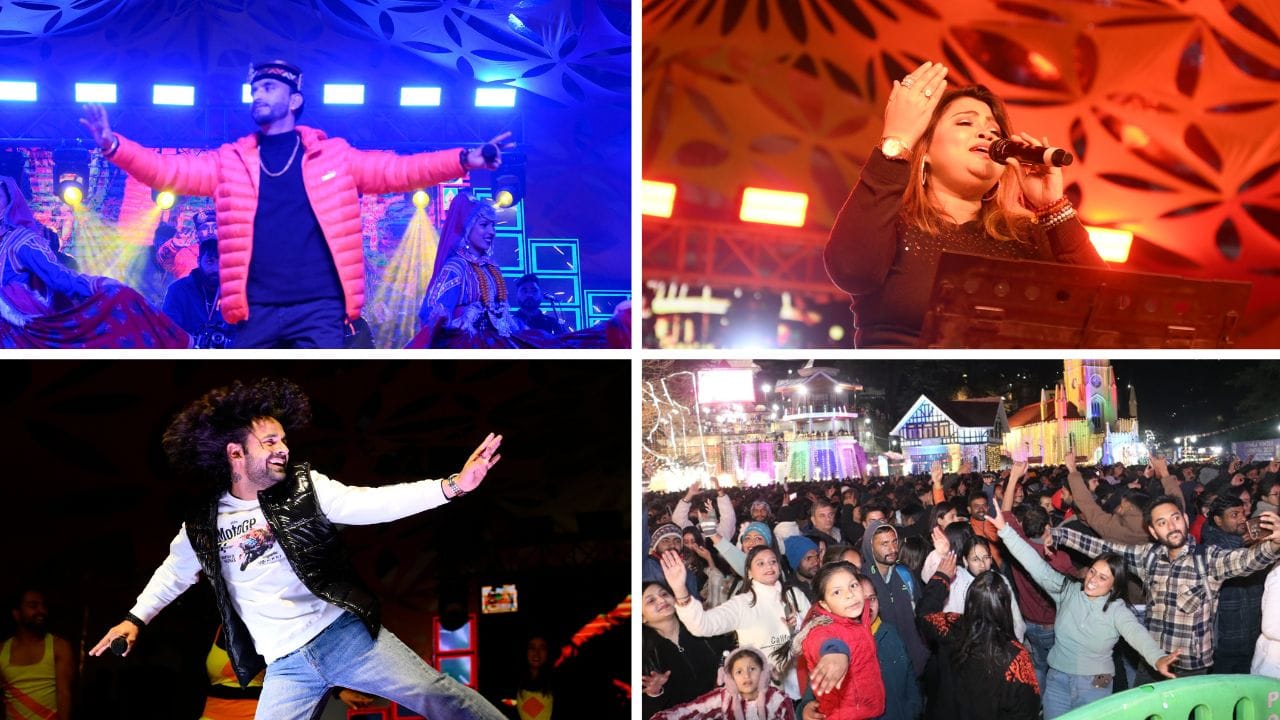 Shimla Winter Carnival 2025:विंटर कार्निवल में चला संचिता और ईशांत ने ...