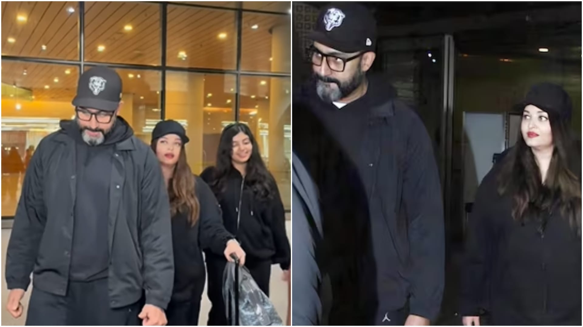 नए साल पर छुट्टियां मनाकर भारत लौटे अभिषेक और ऐश्वर्या राय, पैपराजी के ...