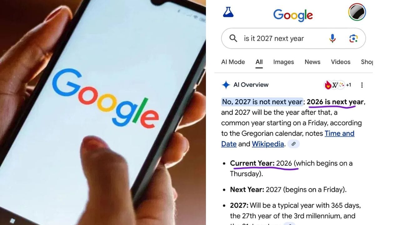 Google:क्या 2027 अगला साल है? गूगल ने दिया ऐसा जवाब कि हुई जमकर ...
