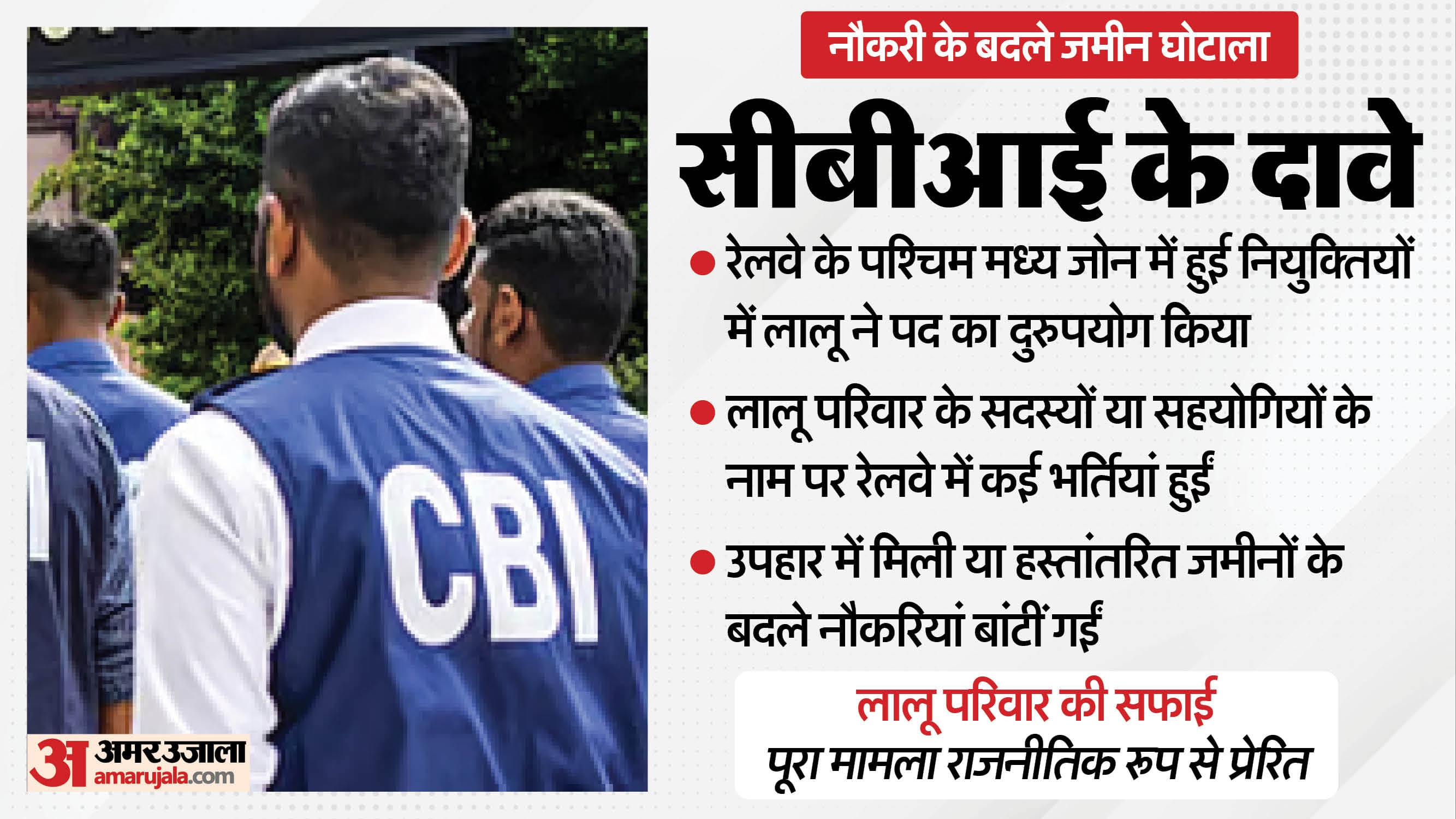 Land For Job Scam Case:कोर्ट से लालू यादव के परिवार को बड़ा झटका, जमीन ...