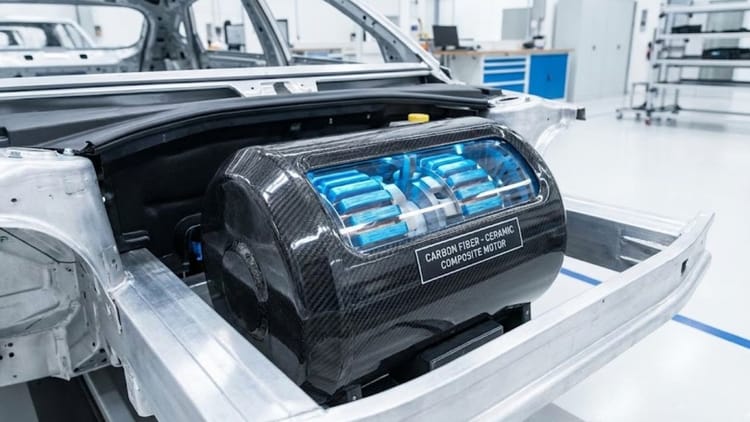 वैज्ञानिकों का कमाल:बना दिया मेटल फ्री इलेक्ट्रिक मोटर, 80% कम होगा वजन ...