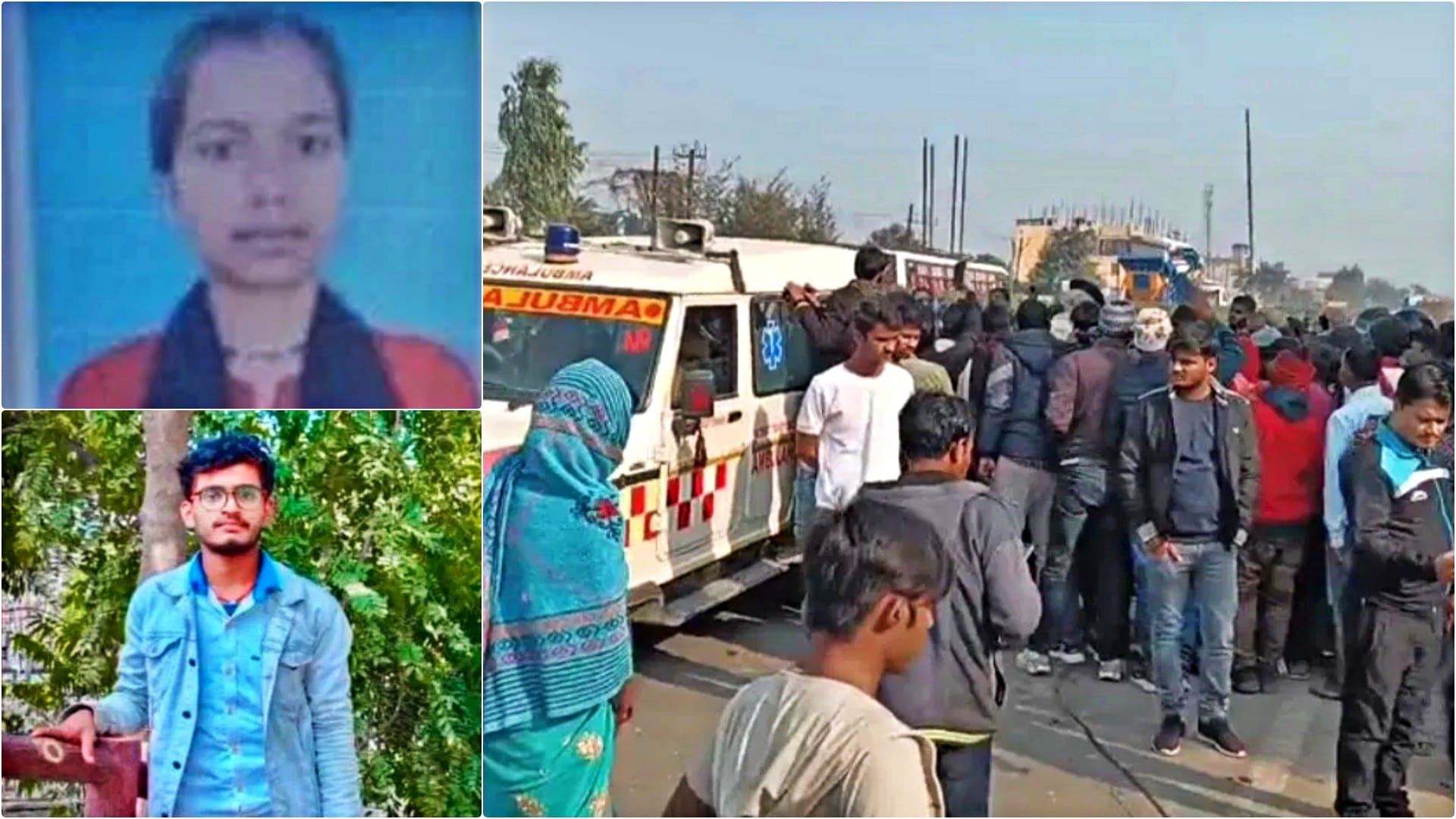 Muzaffarpur News: Youth And Girl Student Returning From Exam On ...