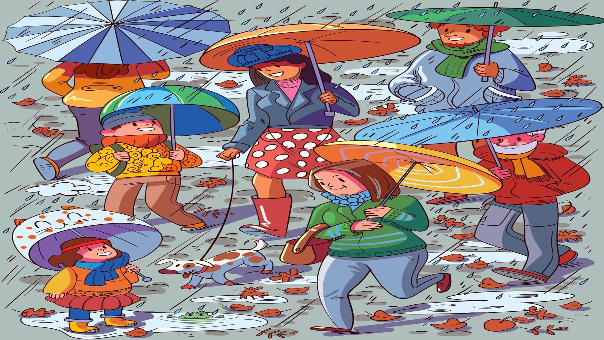 Optical Illusion:तस्वीर में लोगों के बीच छिपा है मेंढक, जीनियस हैं तो ...