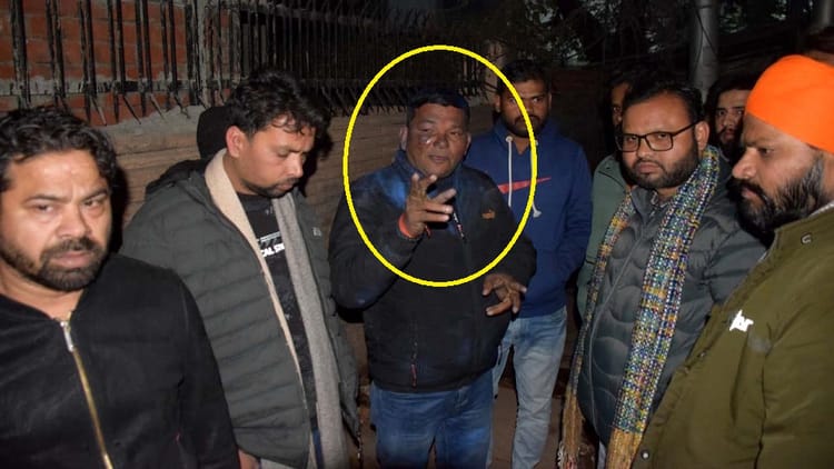अलीगढ़ में गुटबाजी:भाजपा नेता राकेश सहाय को मैरिस रोड पर पीटा, बातचीत ...