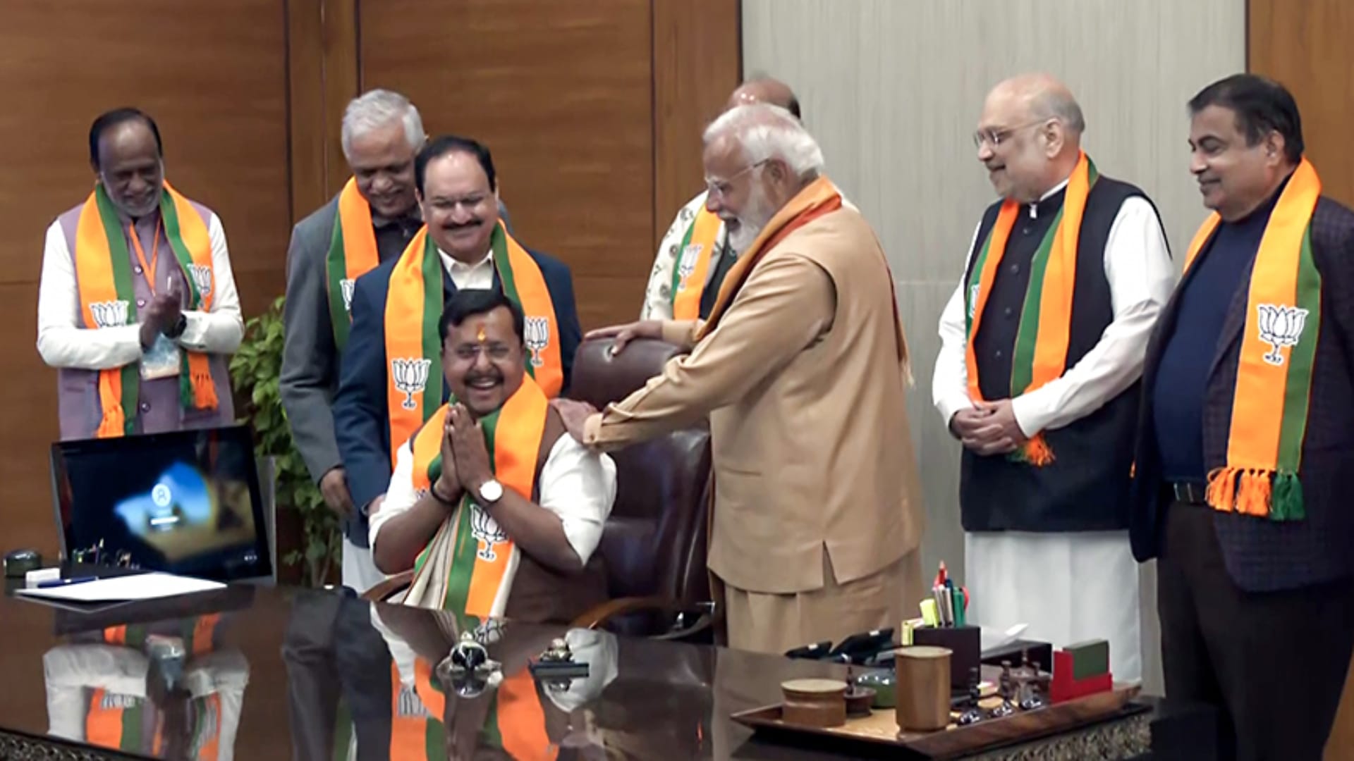 New Bjp Chief Live:नितिन नवीन ने संभाला भाजपा के राष्ट्रीय अध्यक्ष का ...